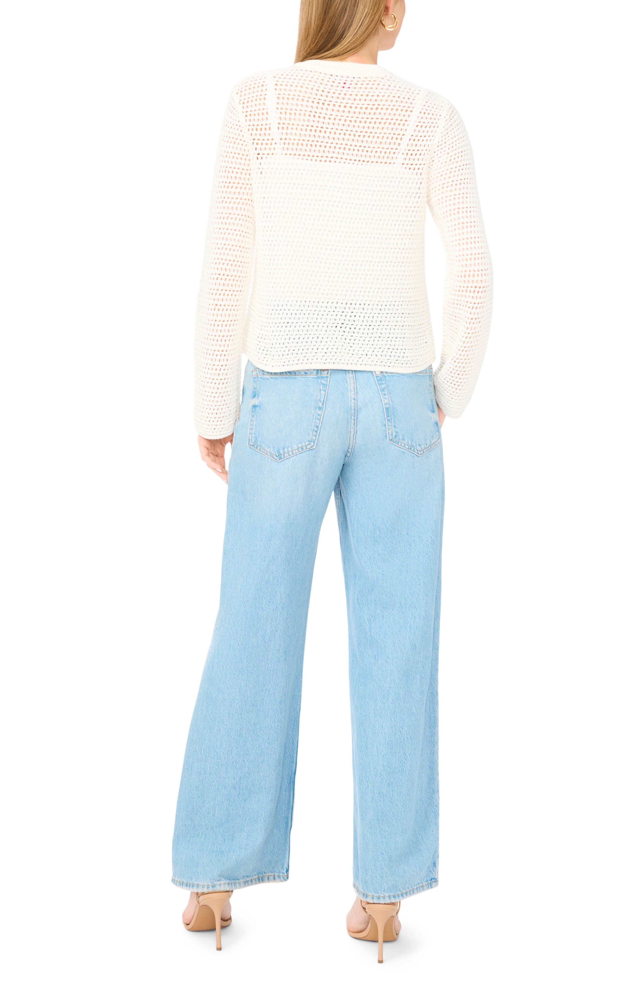 Vince Camuto Open Weave Cardigan | Nordstromrack