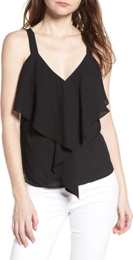 Trouvé Ruffle Front Tank | Nordstrom