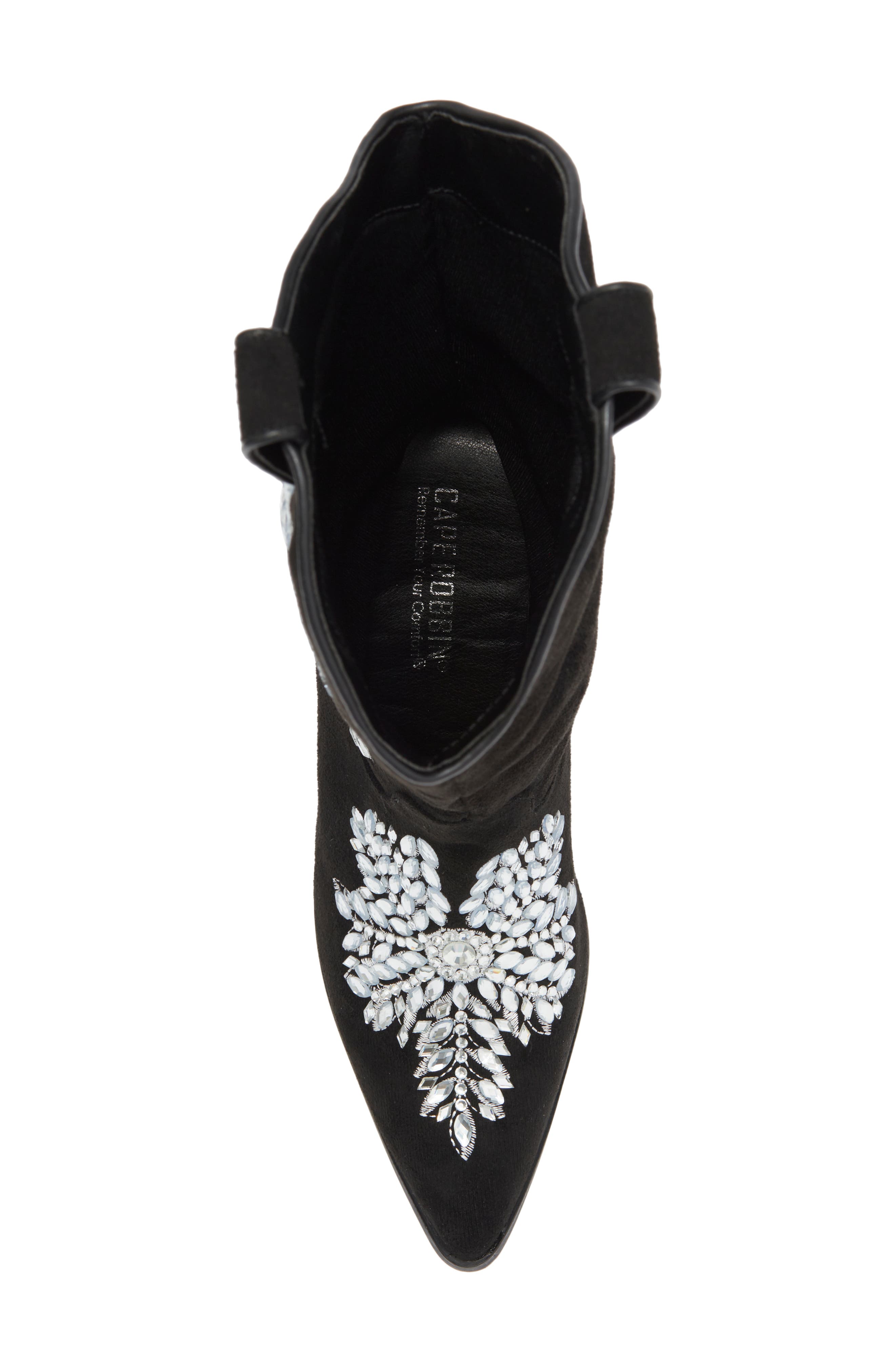 CAPE ROBBIN Vivianne Crystal Embellished Western Boot (Women ...