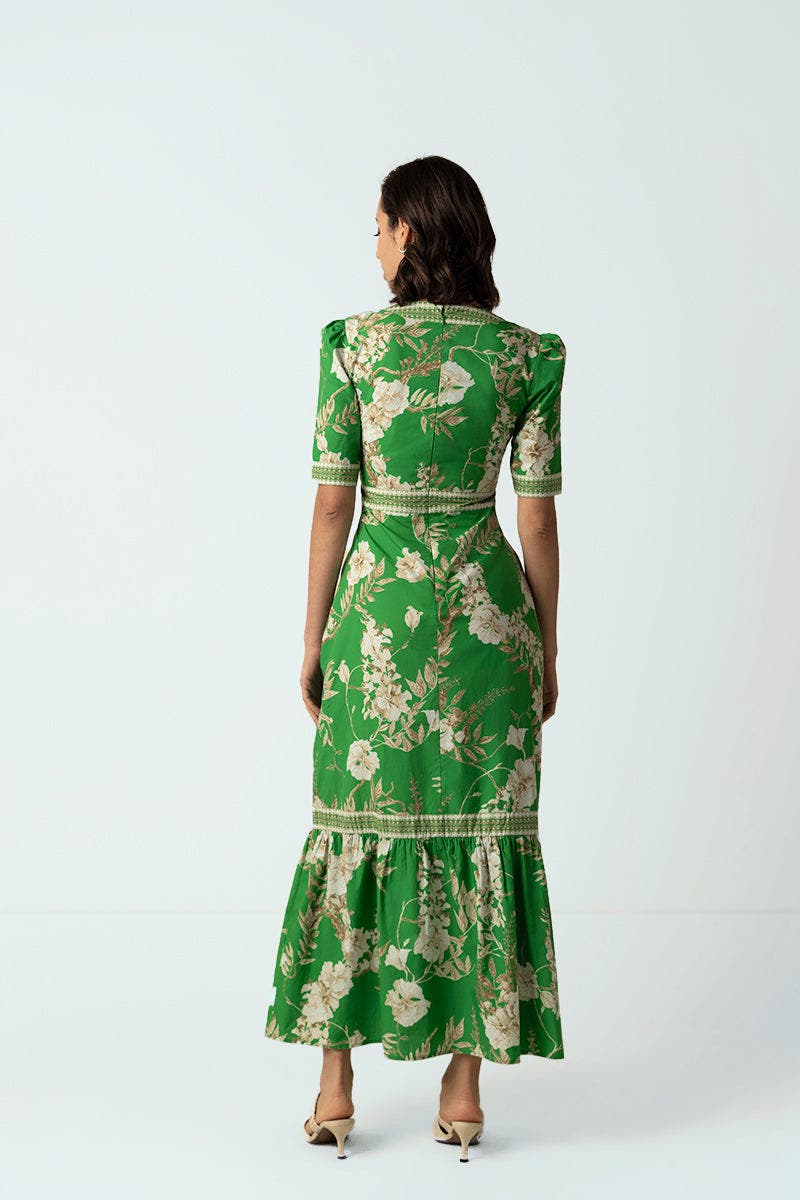 RAISHMA Darcie Green Dress | Nordstrom