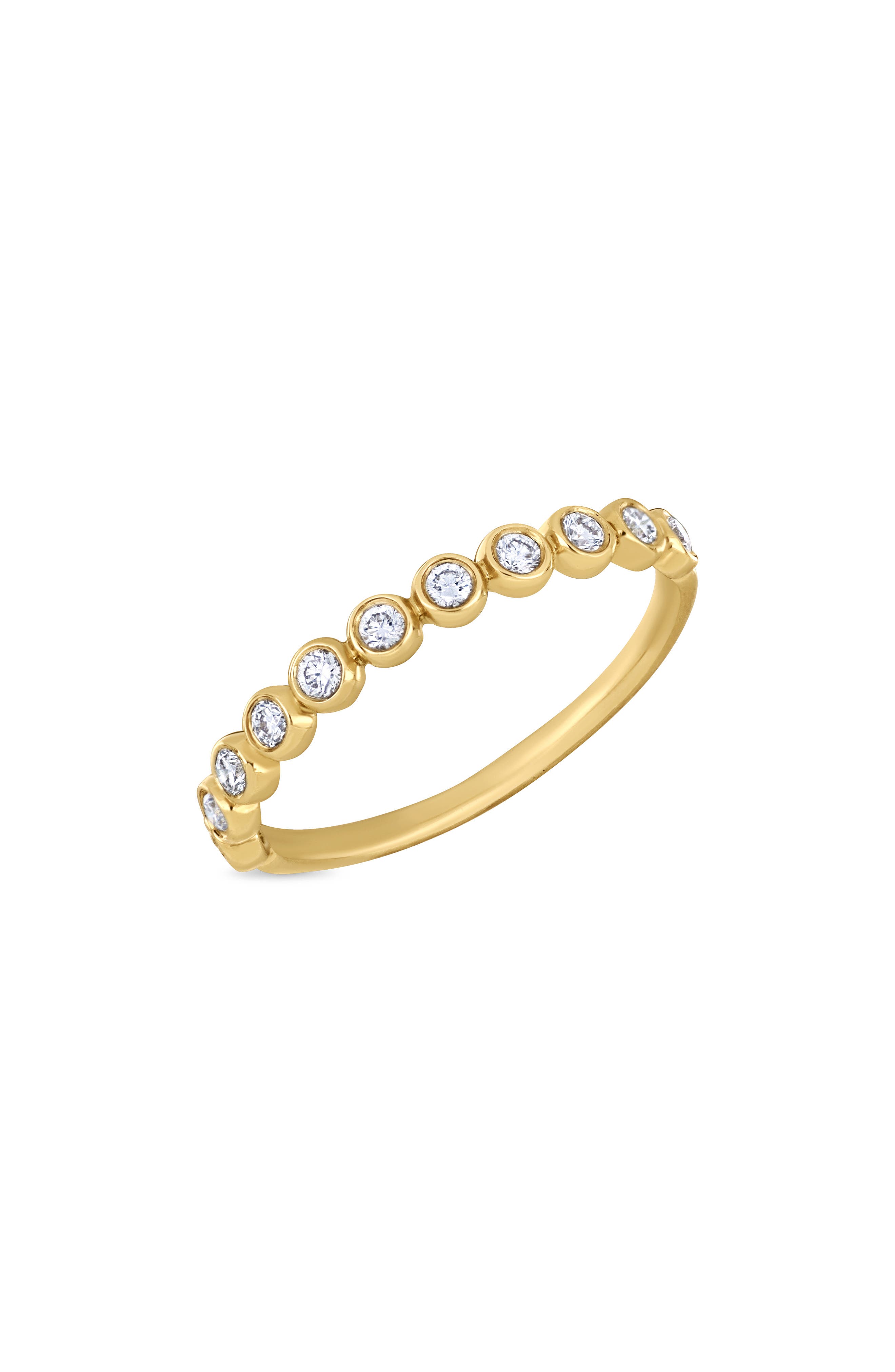 Bony Levy 18k Gold Diamond Stack Ring | Nordstromrack