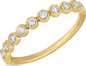 Bony Levy 18k Gold Diamond Stack Ring | Nordstromrack