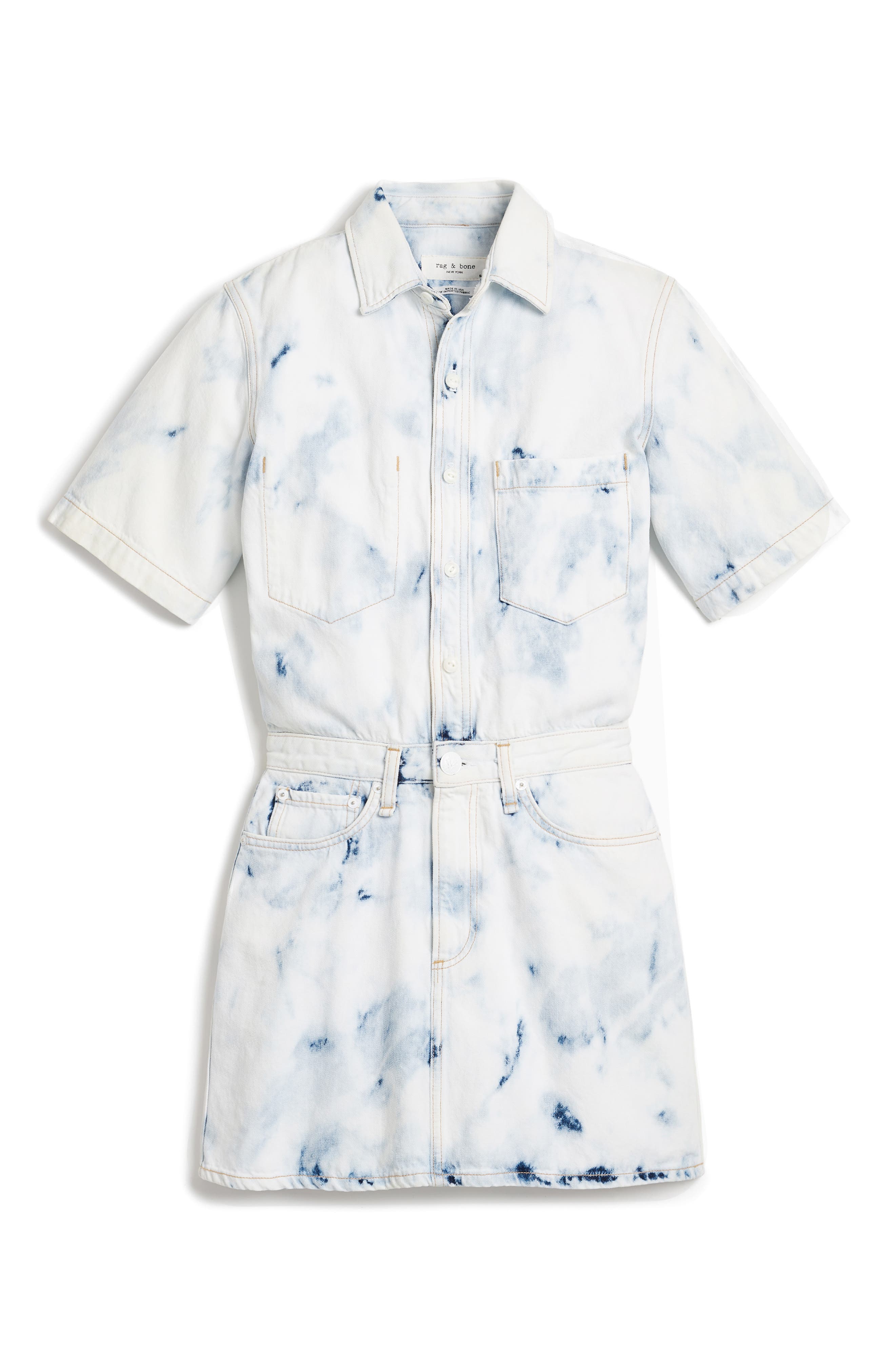 rag & bone All in One Denim Shirtdress | Nordstromrack