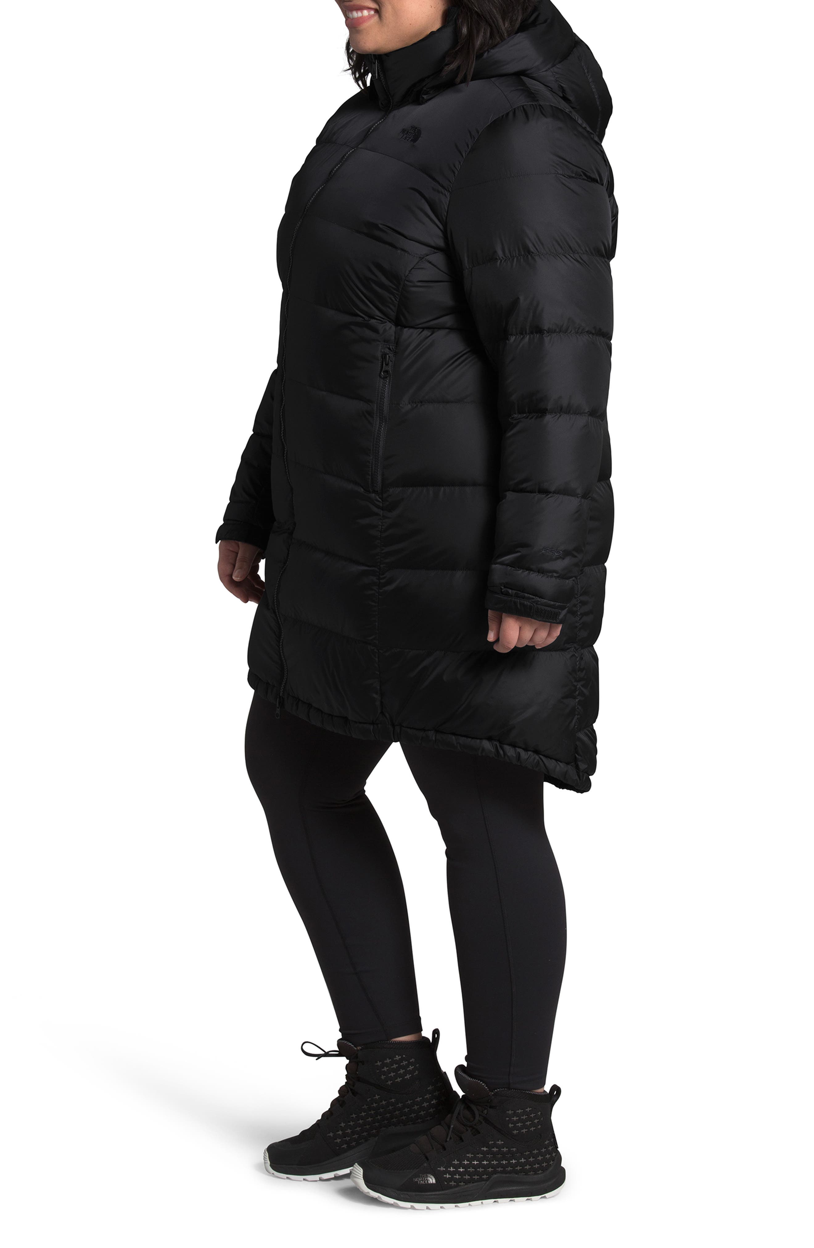 The North Face Metropolis III Hooded Water Resistant Down Parka ...