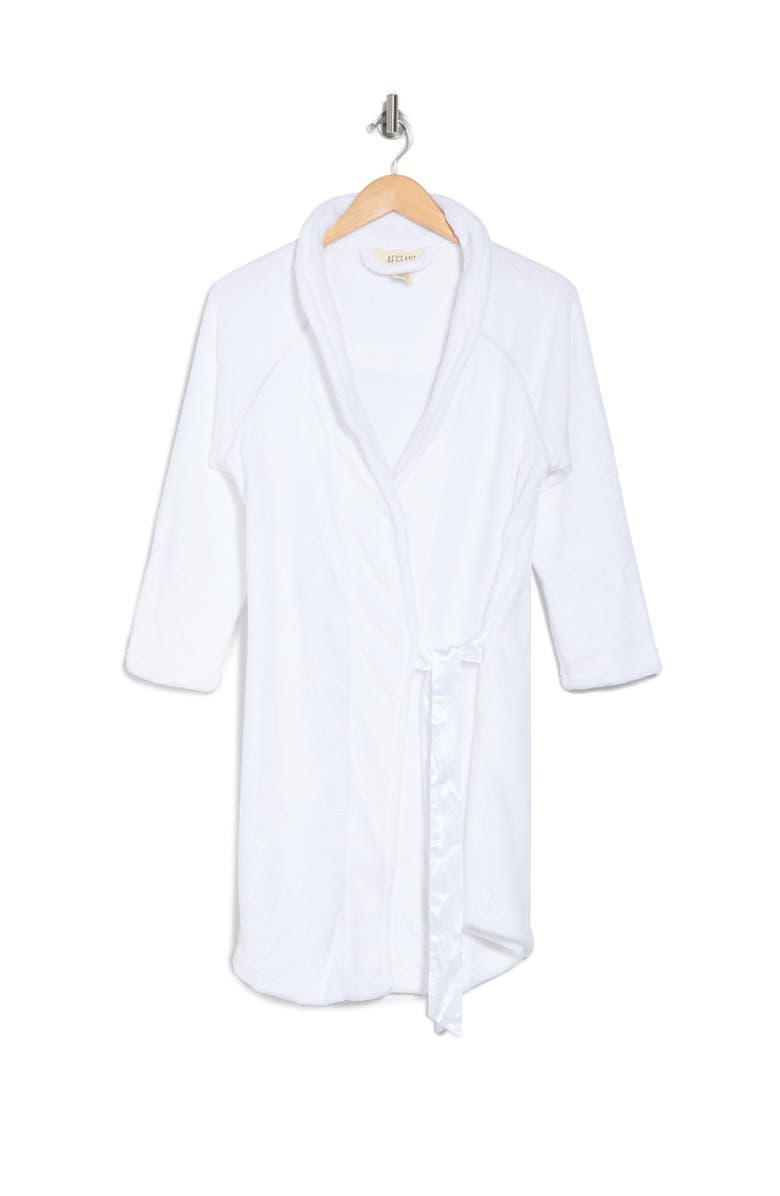 Aegean Apparel Plus Knit Side Tie Robe | Nordstromrack