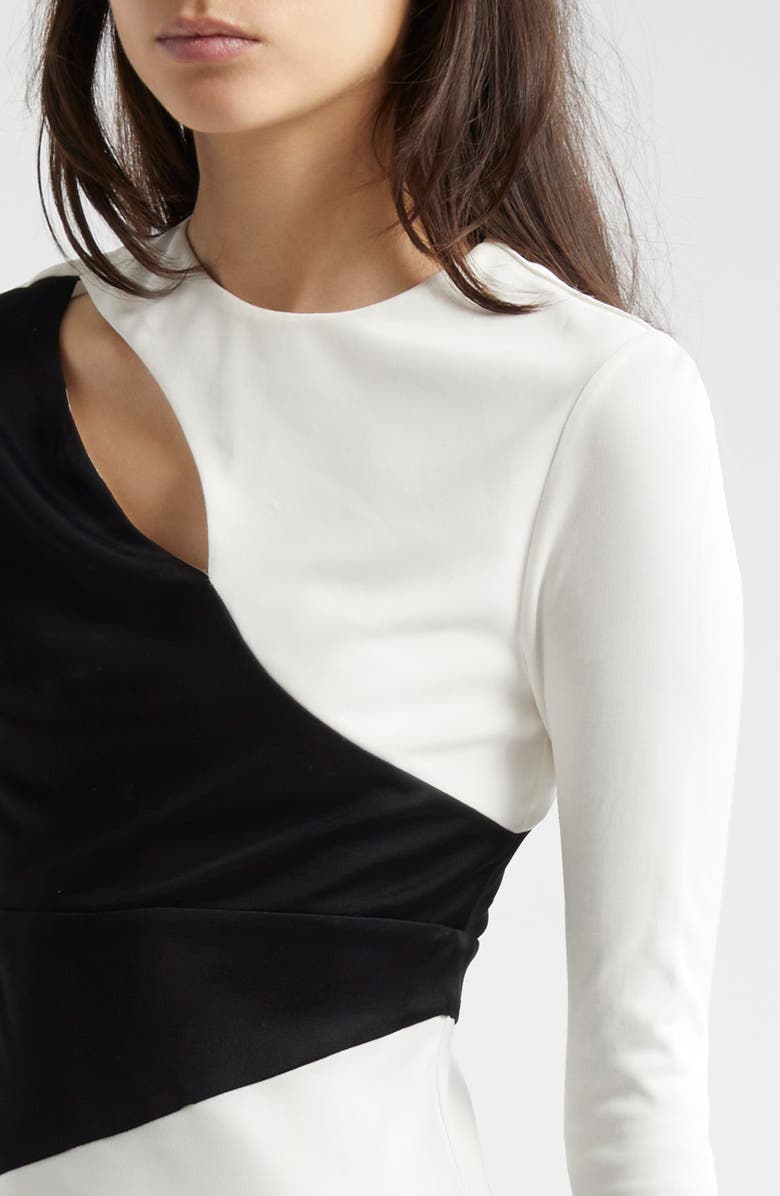 FARM Rio Shoulder Cutout Long Sleeve Dress | Nordstrom