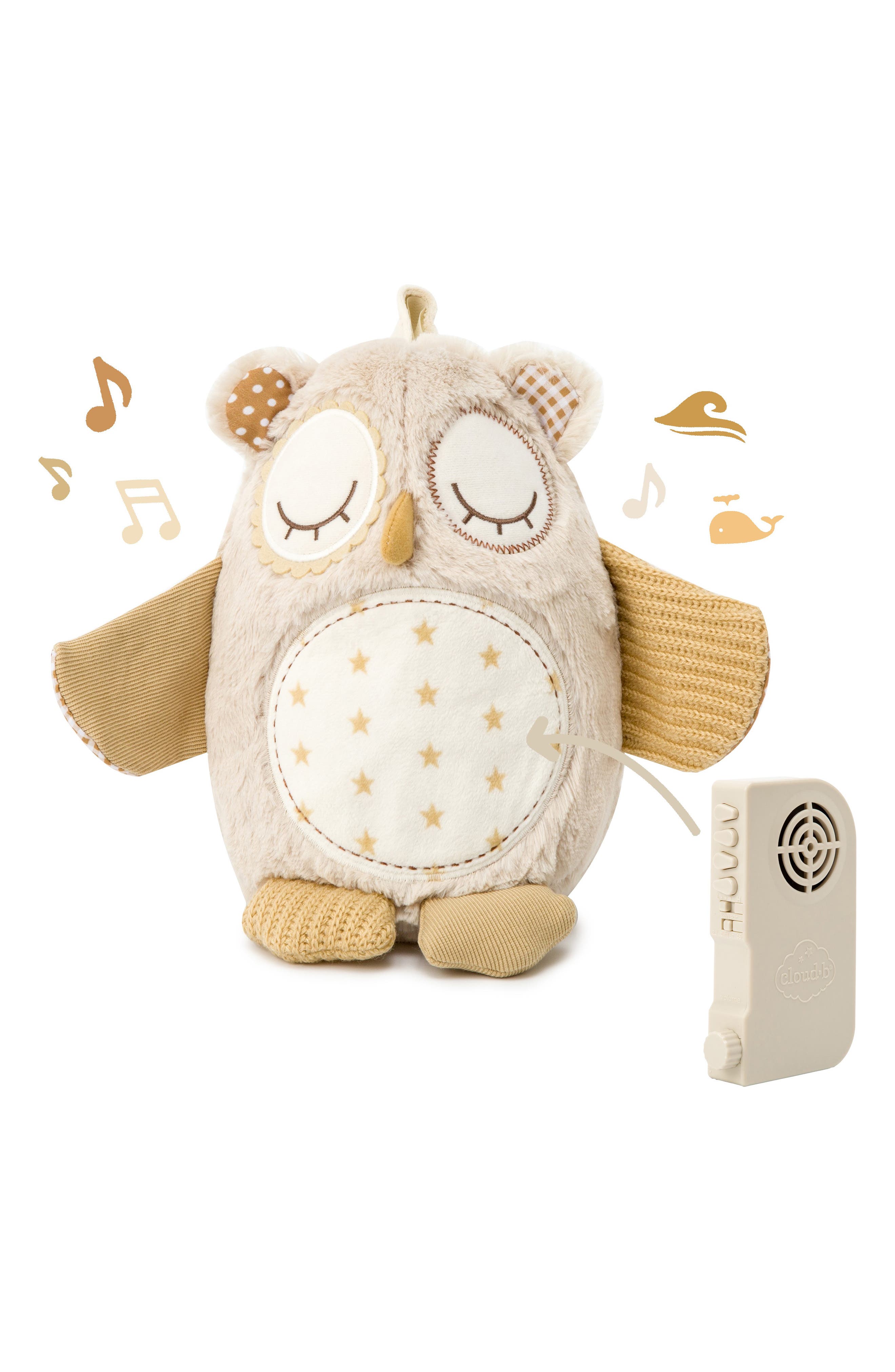 Cloud B Nighty Night Smart Sensor Sound Machine Owl | Nordstrom