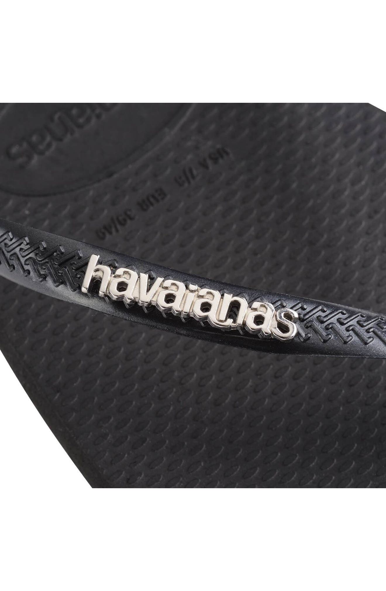Havaianas Slim Square Logo Flip Flop (Women) | Nordstromrack