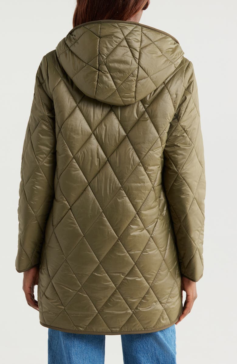 Lucky Brand Faux Shearling Lined Quilted Jacket | Nordstrom