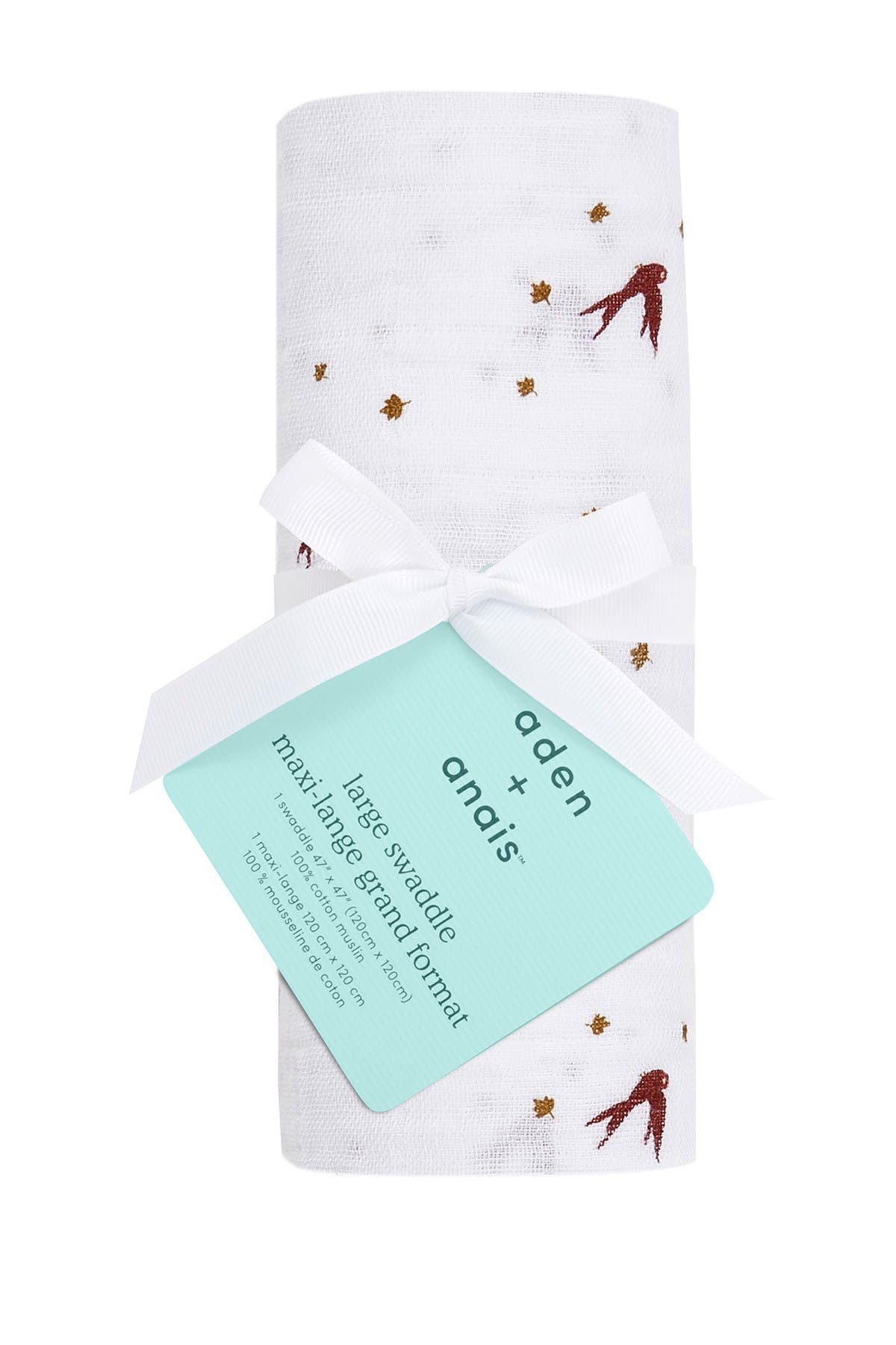aden + anais Dahlias Pink Classic Muslin Swaddle | Nordstromrack