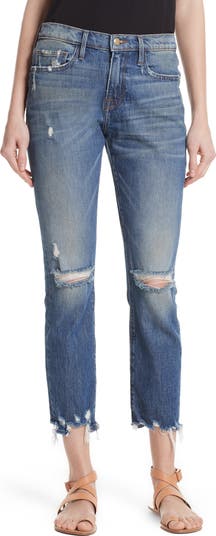 FRAME Le Boy Ripped Jeans | Nordstrom
