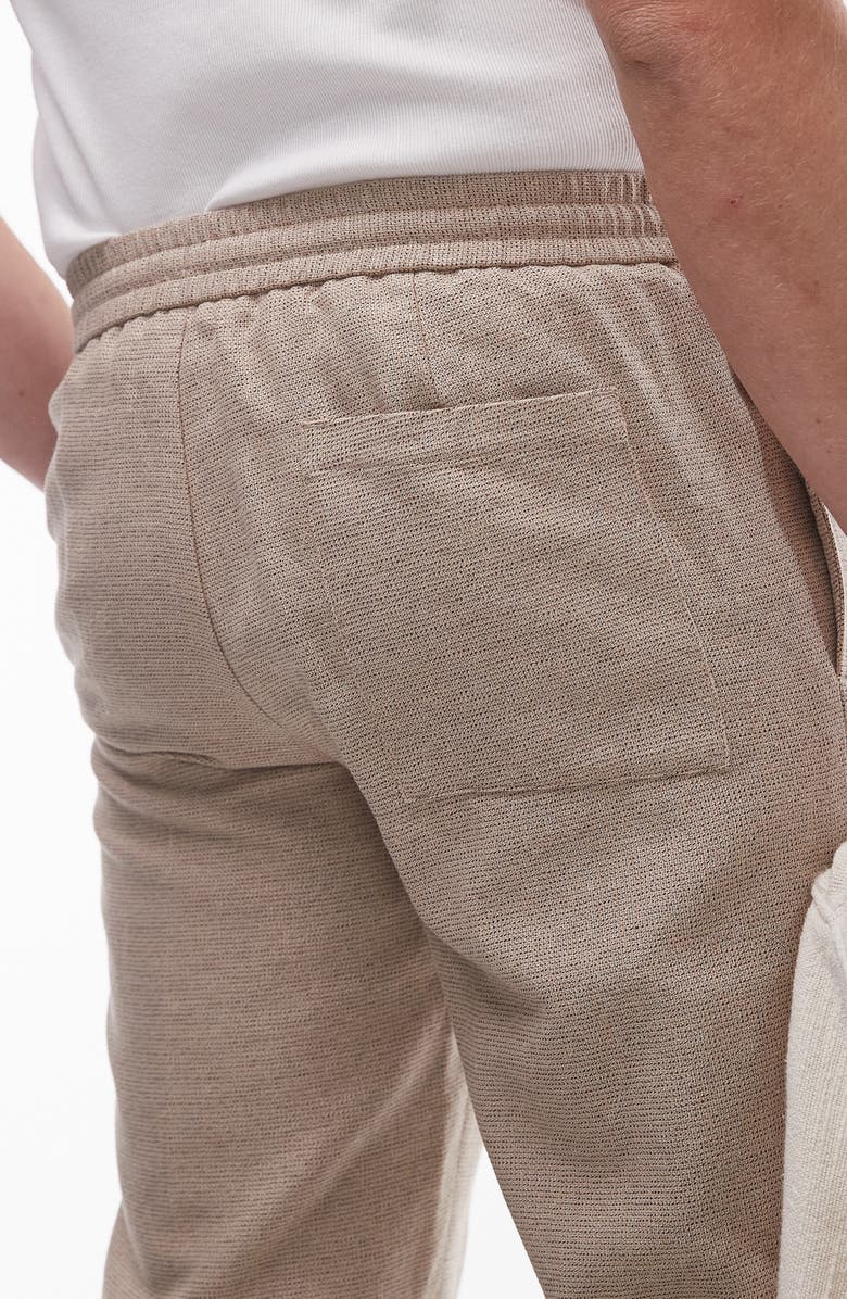 Topman Loose Fit Textured Cotton & Linen Pants | Nordstromrack