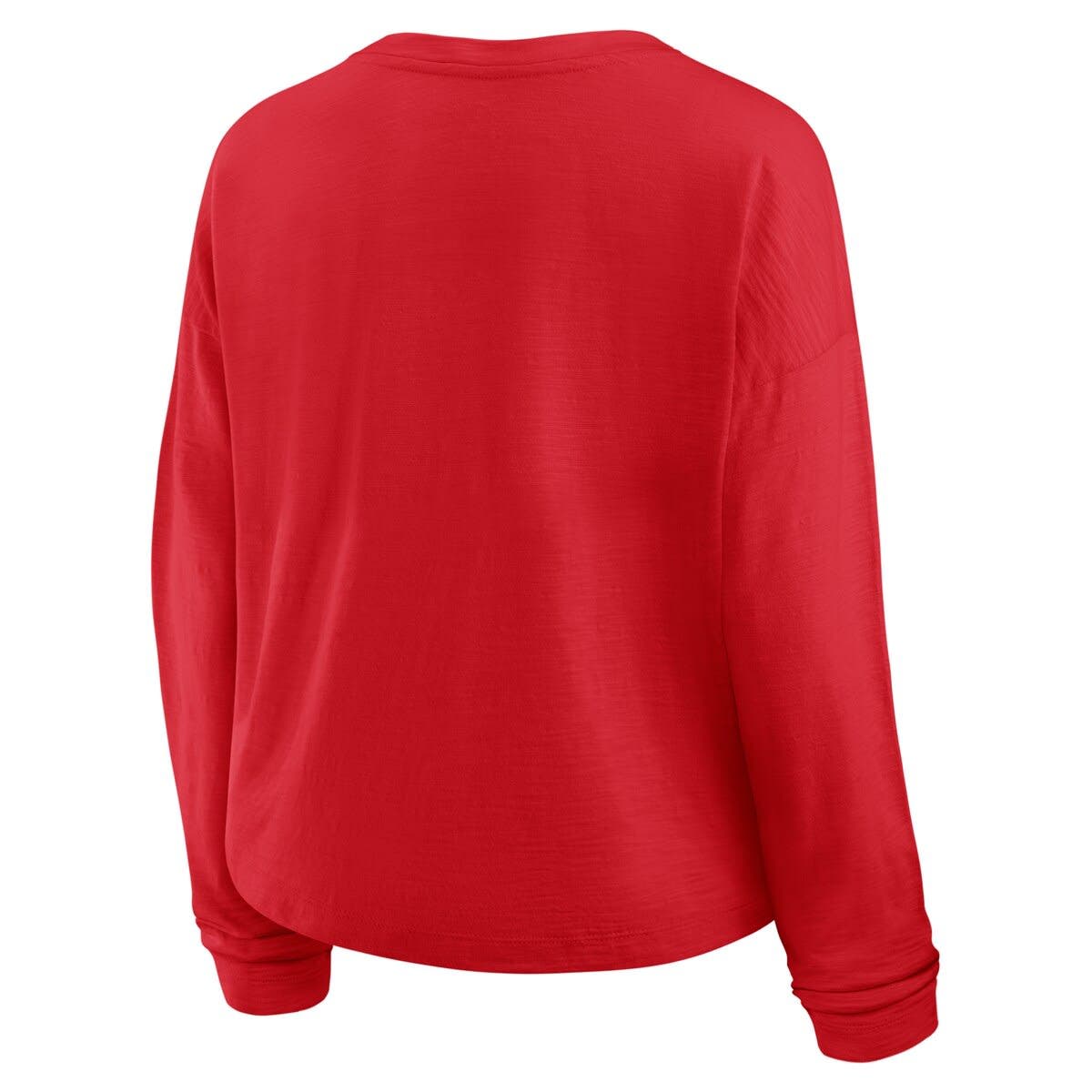 FANATICS Women's Fanatics Red Washington Capitals Oversized All Out ...