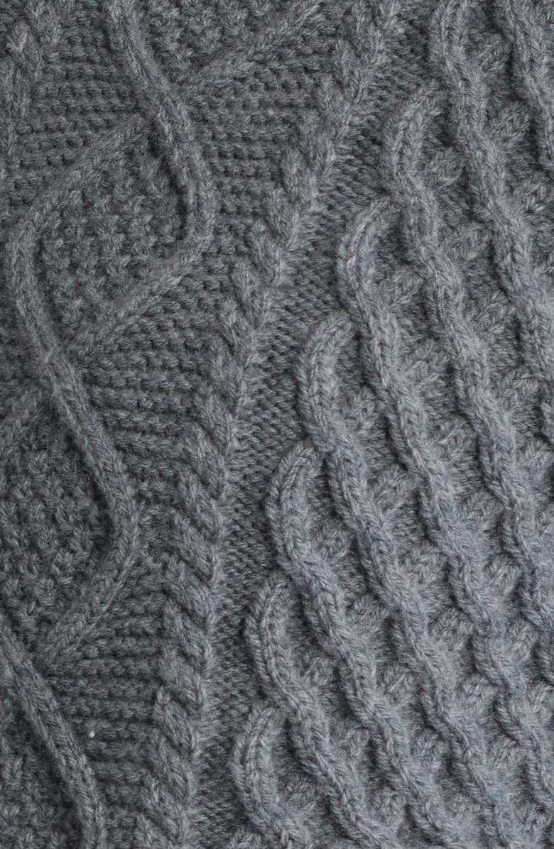 Caslon® Cable Zip-Up Bomber Cardigan | Nordstromrack