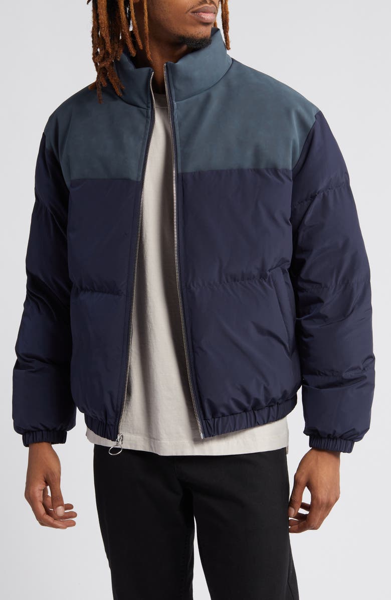 KROST Water Repellent Mixed Media Puffer Jacket | Nordstromrack