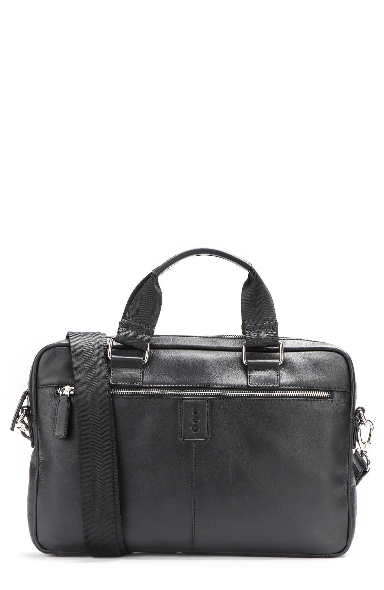 PINO BY PINOPORTE Slip Zip Leather Briefcase | Nordstromrack