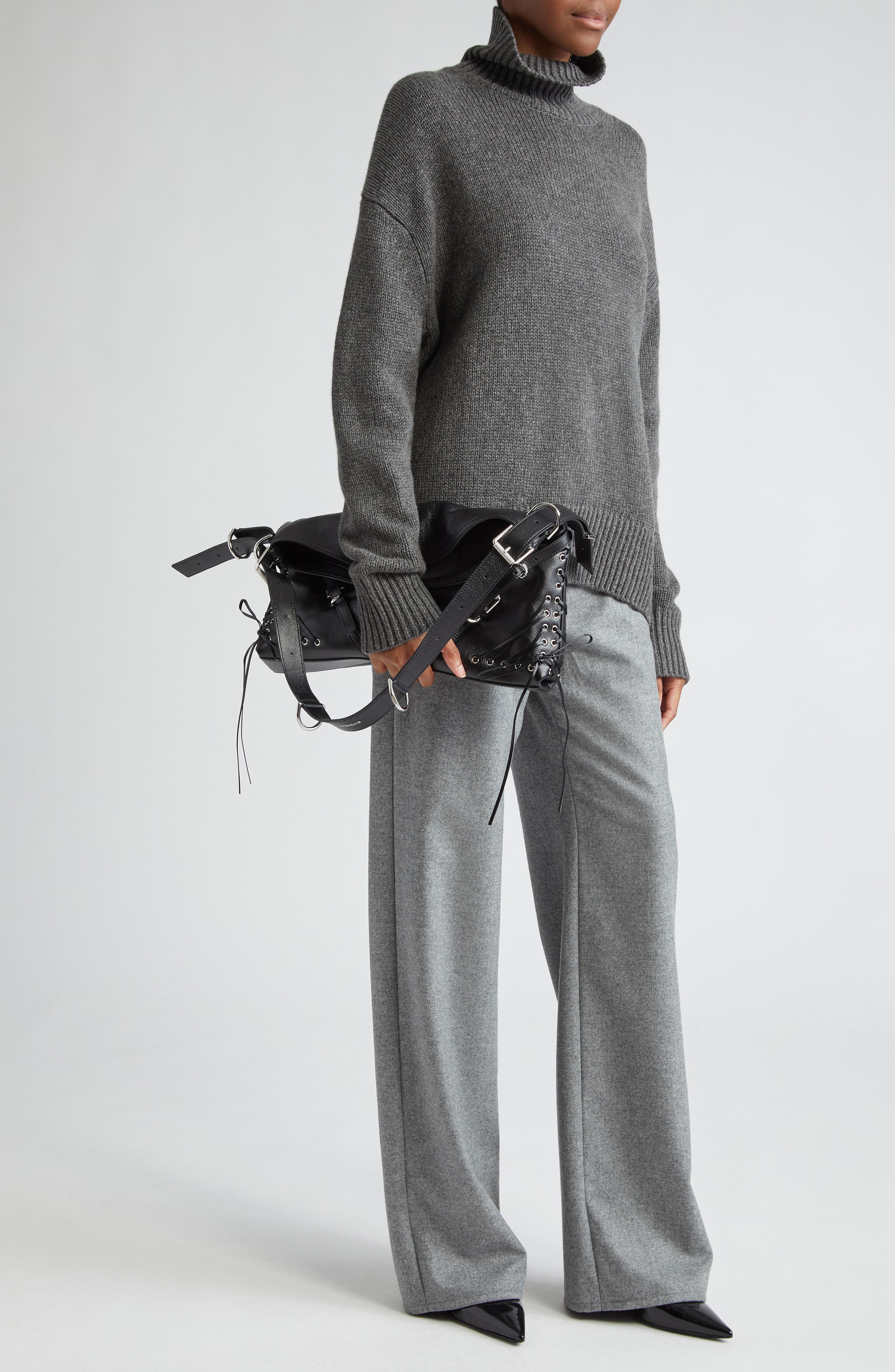 Givenchy Medium Voyou Leather Hobo Bag | Nordstromrack