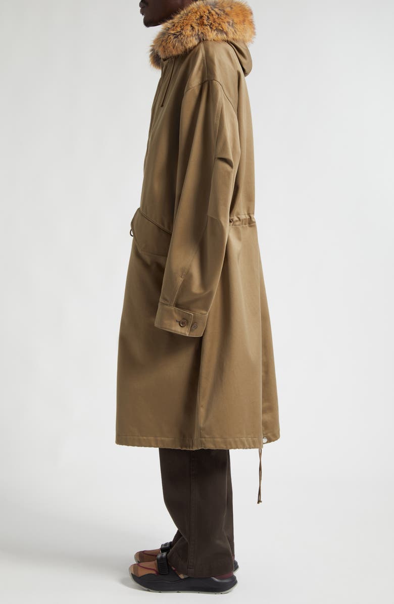 Burberry Water Resistant Coat with Removable Faux Fur Trim | Nordstromrack