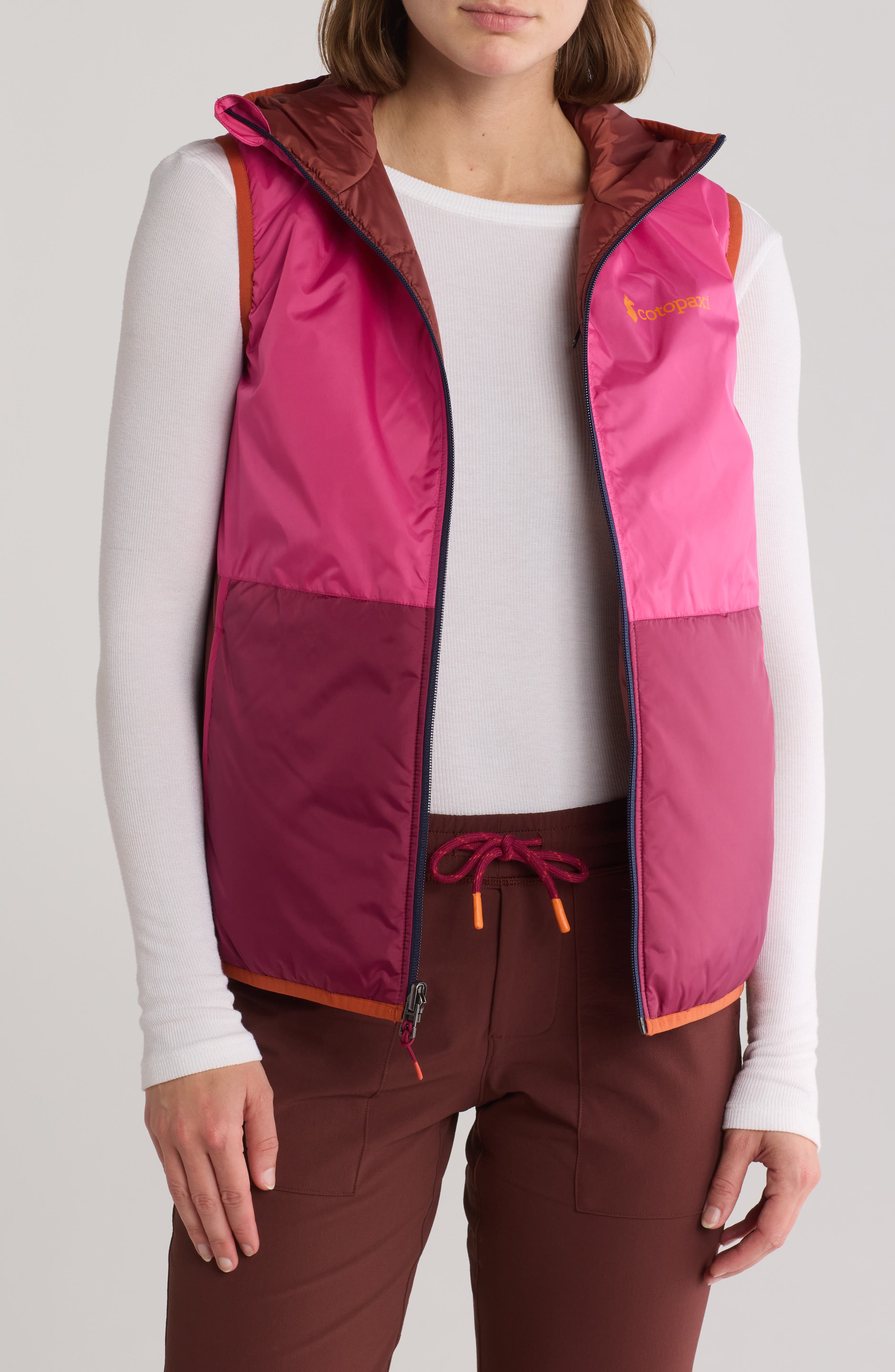 Cotopaxi Teca Calido Reversible Water Repellent Hooded Vest | Nordstromrack