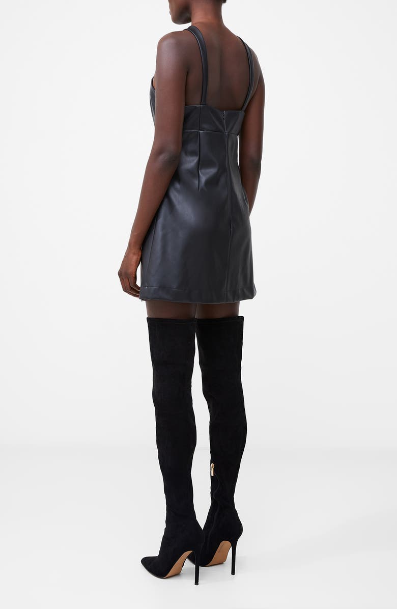 French Connection Crolenda Faux Leather Dress | Nordstromrack