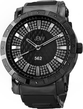 JBW Men's "562" Diamond Bracelet Watch, 50mm - 0.12 ctw | Nordstromrack
