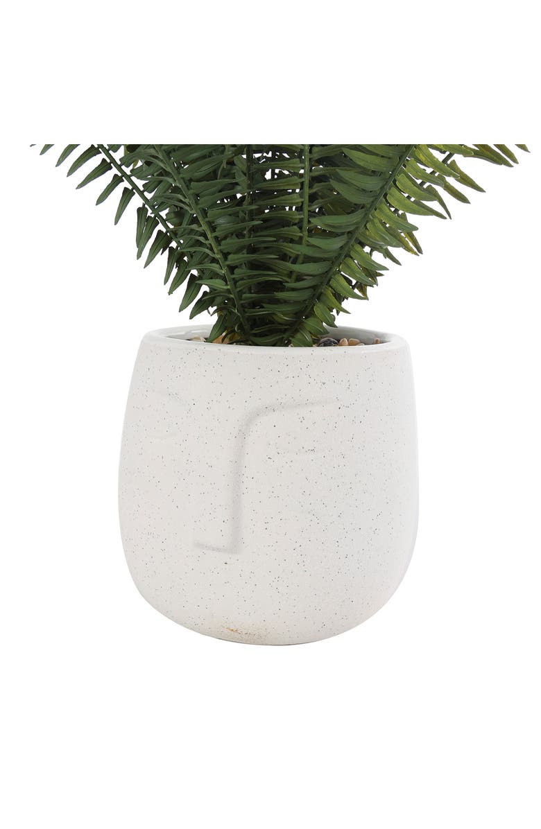 GINGER BIRCH STUDIO Green Faux Foliage Artificial Potted Plant ...