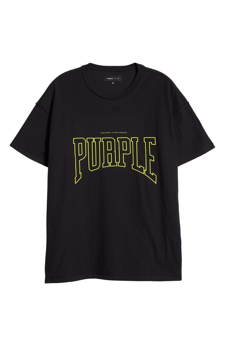 PURPLE BRAND Oversize Inside Out Graphic T-Shirt | Nordstromrack