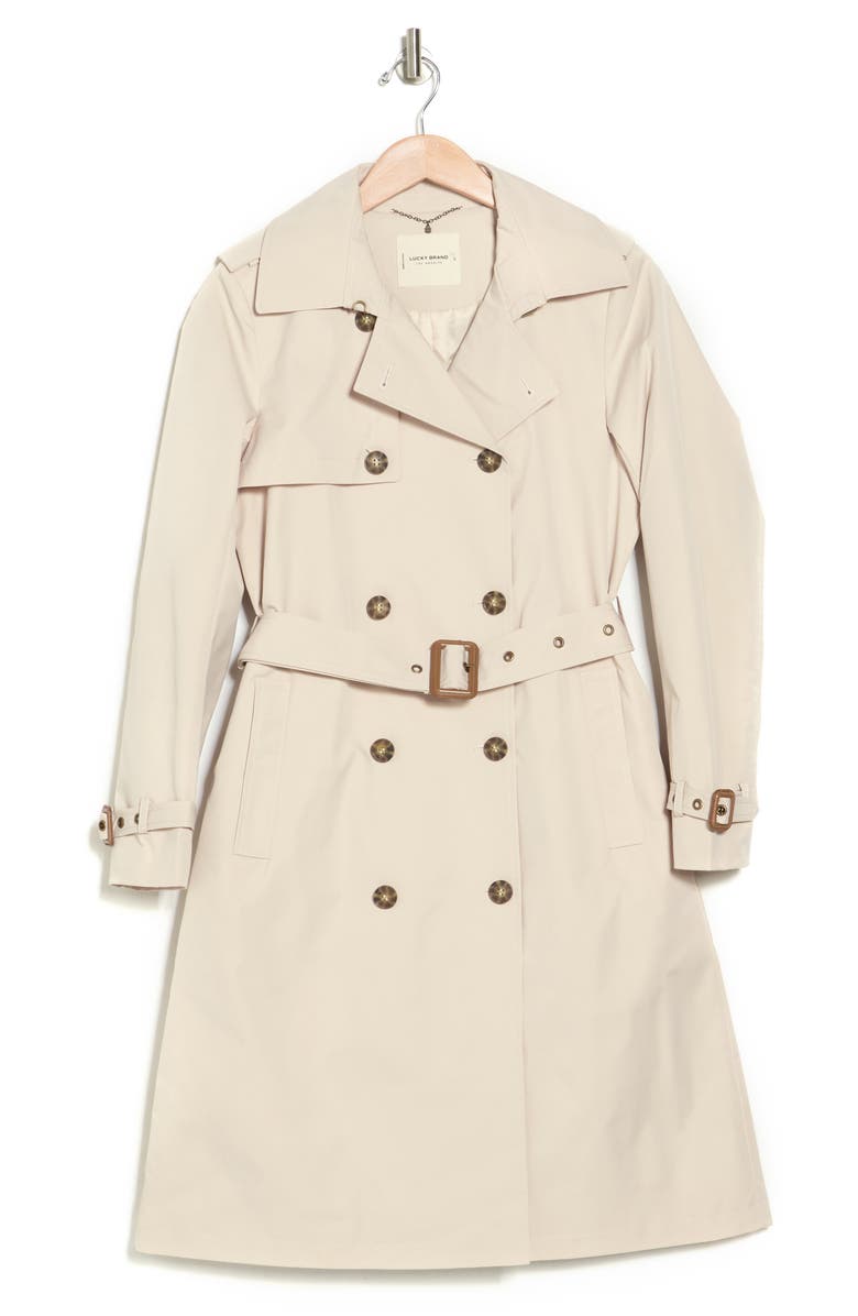 Lucky Brand Classic Double Breasted Trench Coat | Nordstromrack