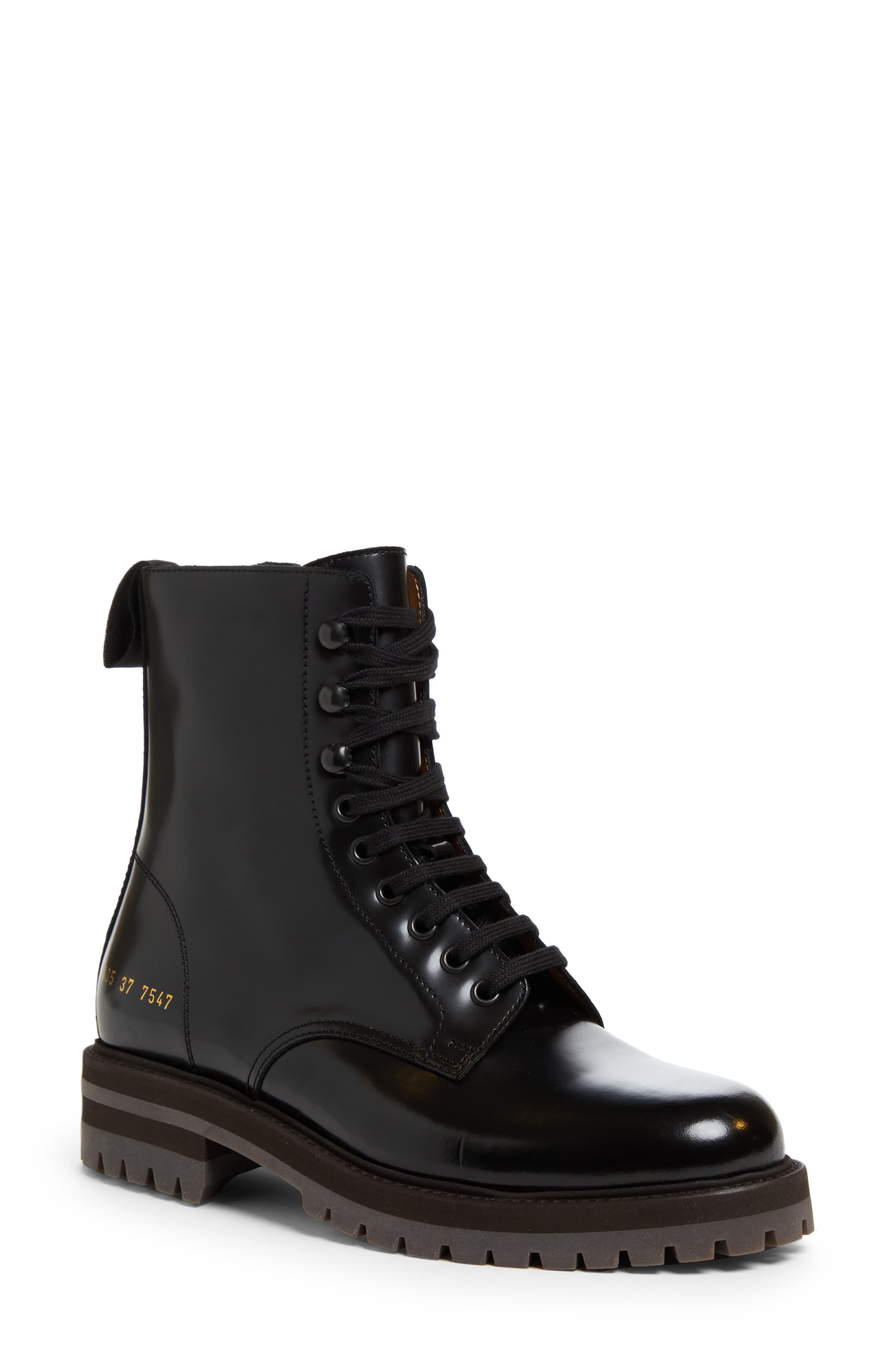 Common Projects Zip Combat Boot (Women) | Nordstromrack