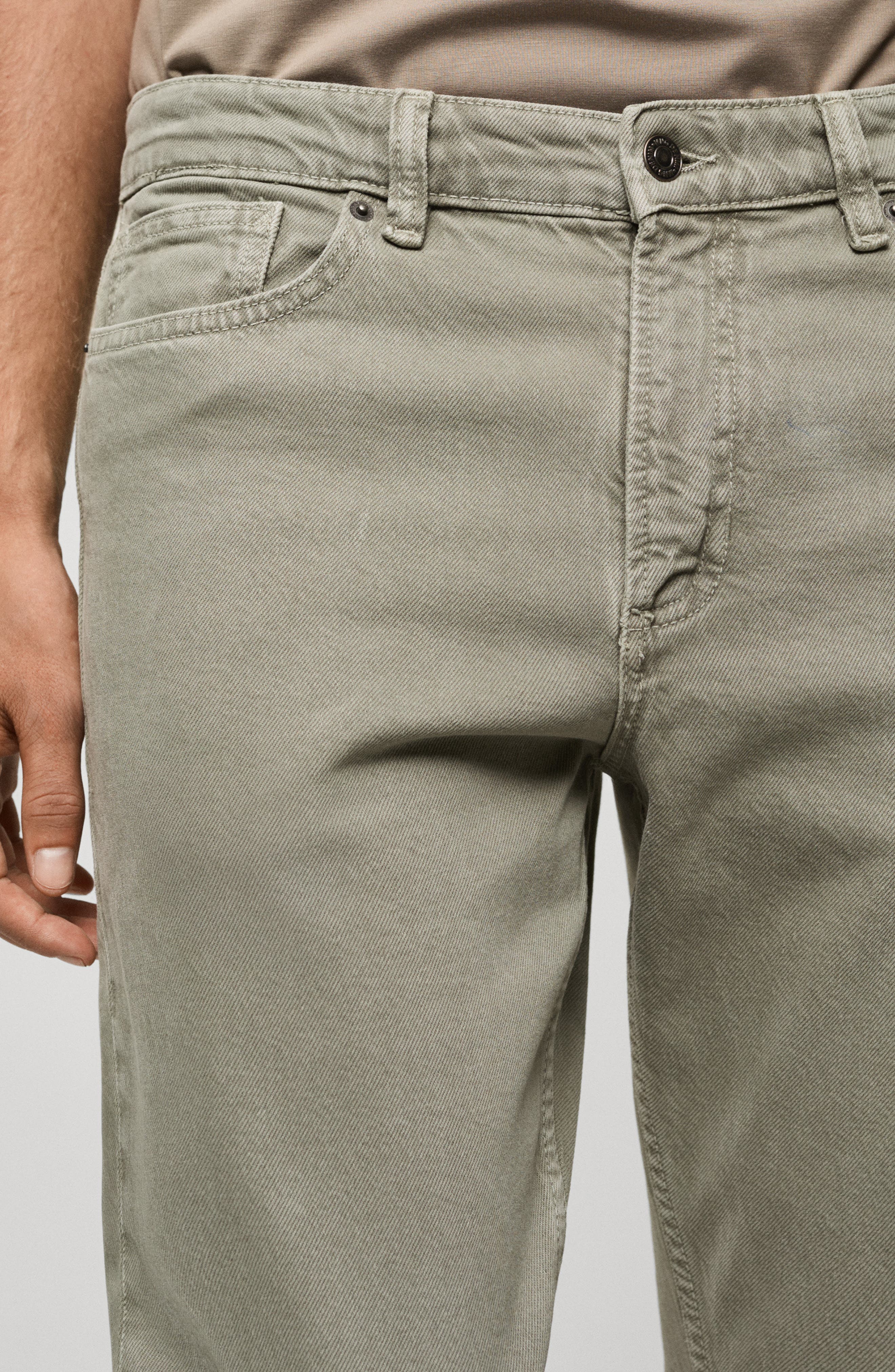 MANGO Ben Crop Tapered Jeans | Nordstrom