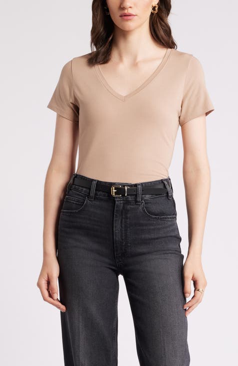 Women's Brown Tops | Nordstrom