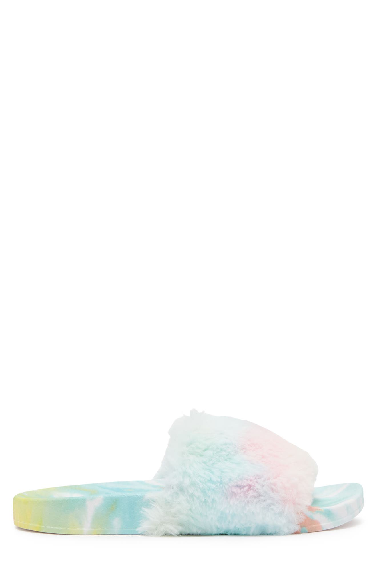 TOP MODA Faux Fur Slide Sandal | Nordstromrack
