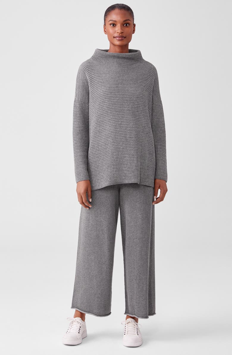 Eileen Fisher Drawstring Wide Leg Ankle Pants | Nordstromrack