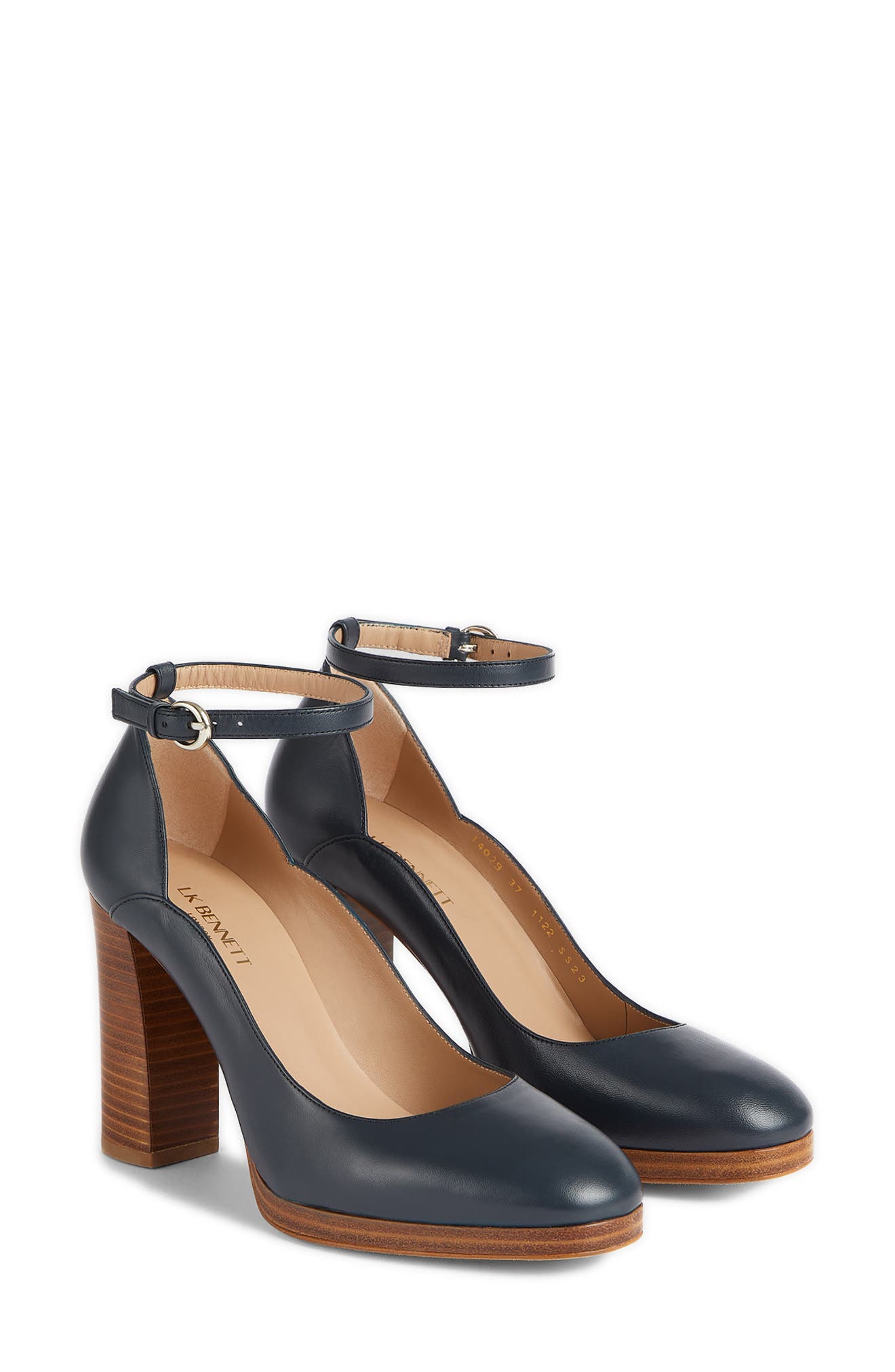 LK Bennett Raelynn Ankle Strap Pump (Women) | Nordstromrack