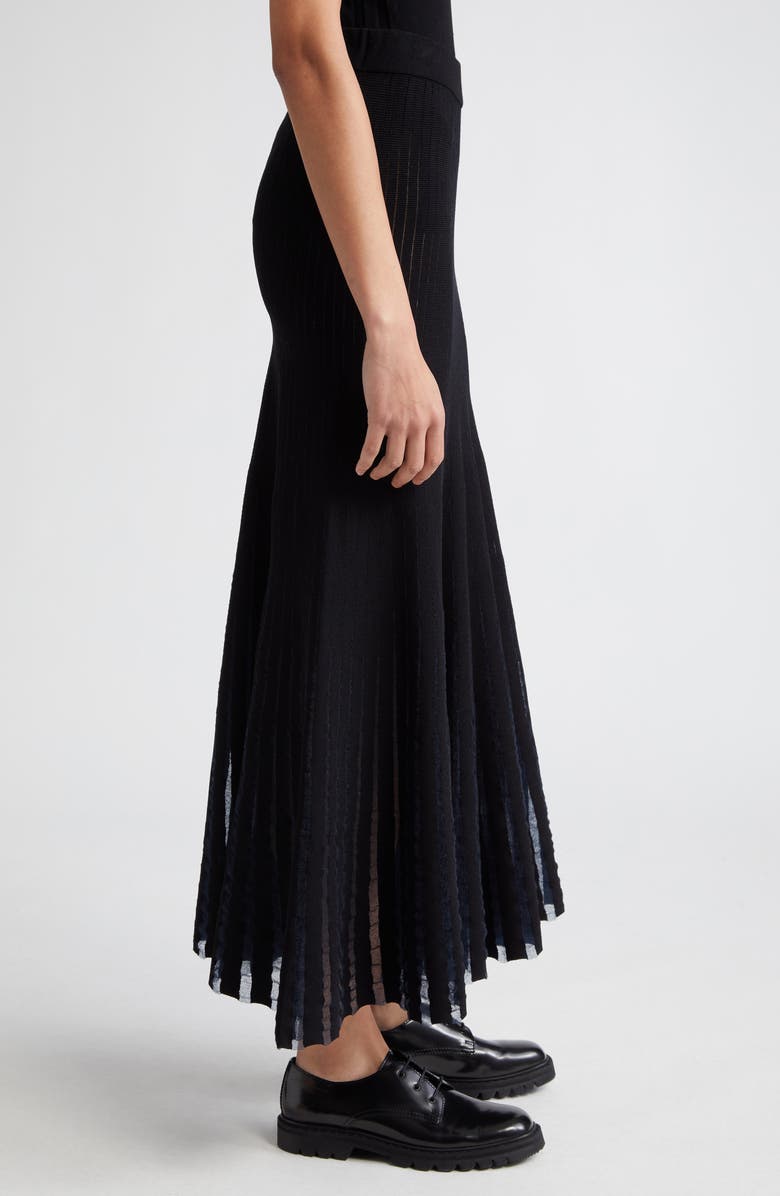 PARTOW Monique Sheer Stripe Sweater Skirt | Nordstromrack