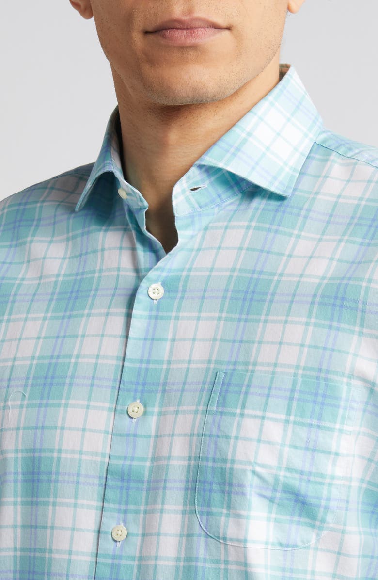 Peter Millar Lynden Summer Soft Cotton Twill Button-Up Shirt ...