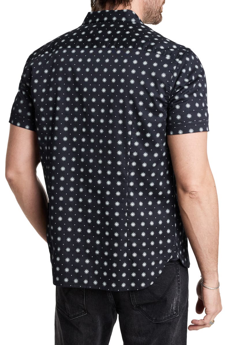 John Varvatos Loren Short Sleeve Button-Up Shirt | Nordstromrack