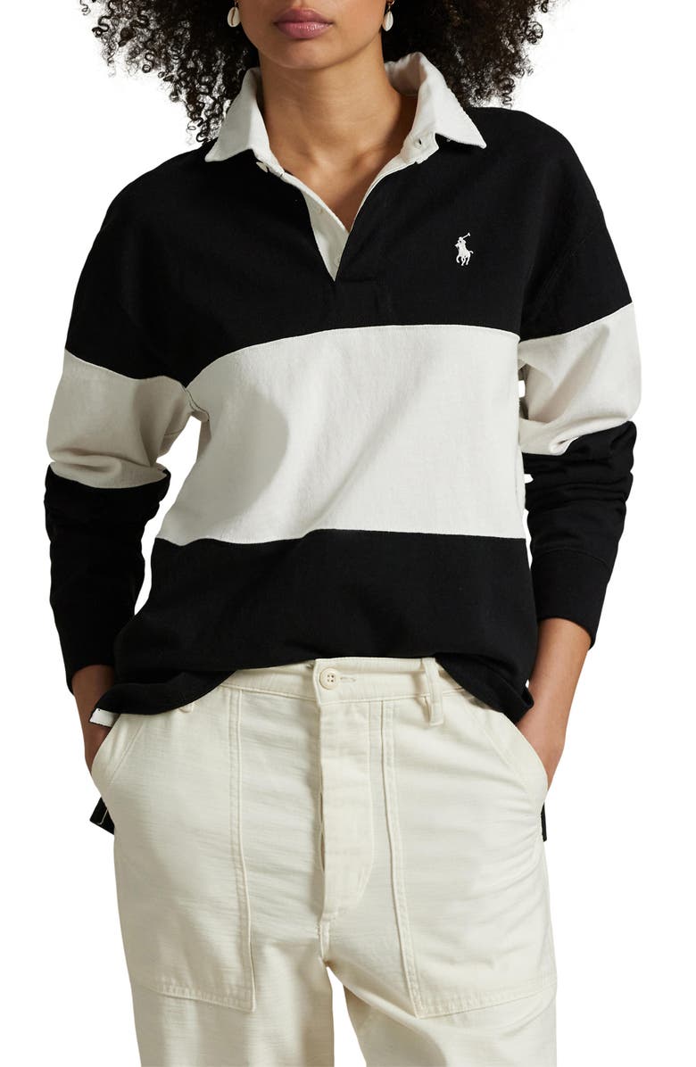 Polo Ralph Lauren Colorblock Cotton Rugby Shirt | Nordstrom