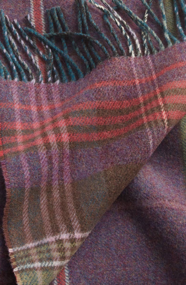 Ralph Lauren Platsfield Plaid Wool Throw Blanket | Nordstromrack