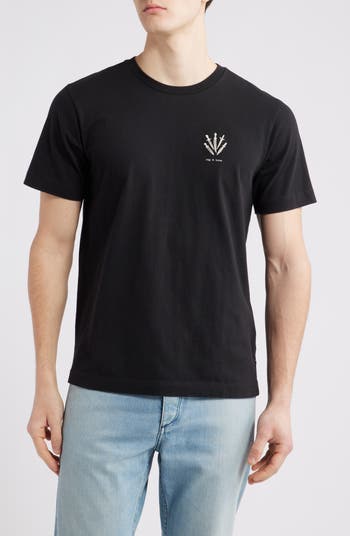 rag & bone Dagger Embroidered T-Shirt | Nordstrom