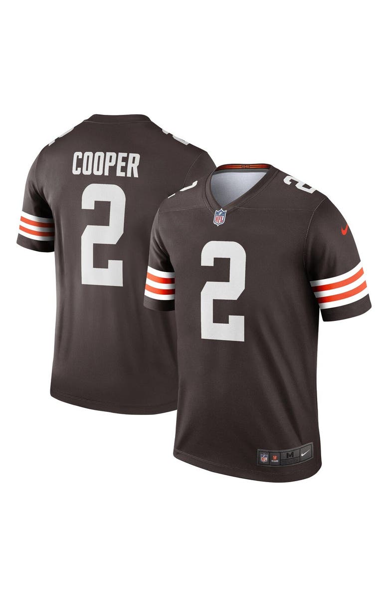 Nike Men's Nike Amari Cooper Brown Cleveland Browns Legend Jersey ...