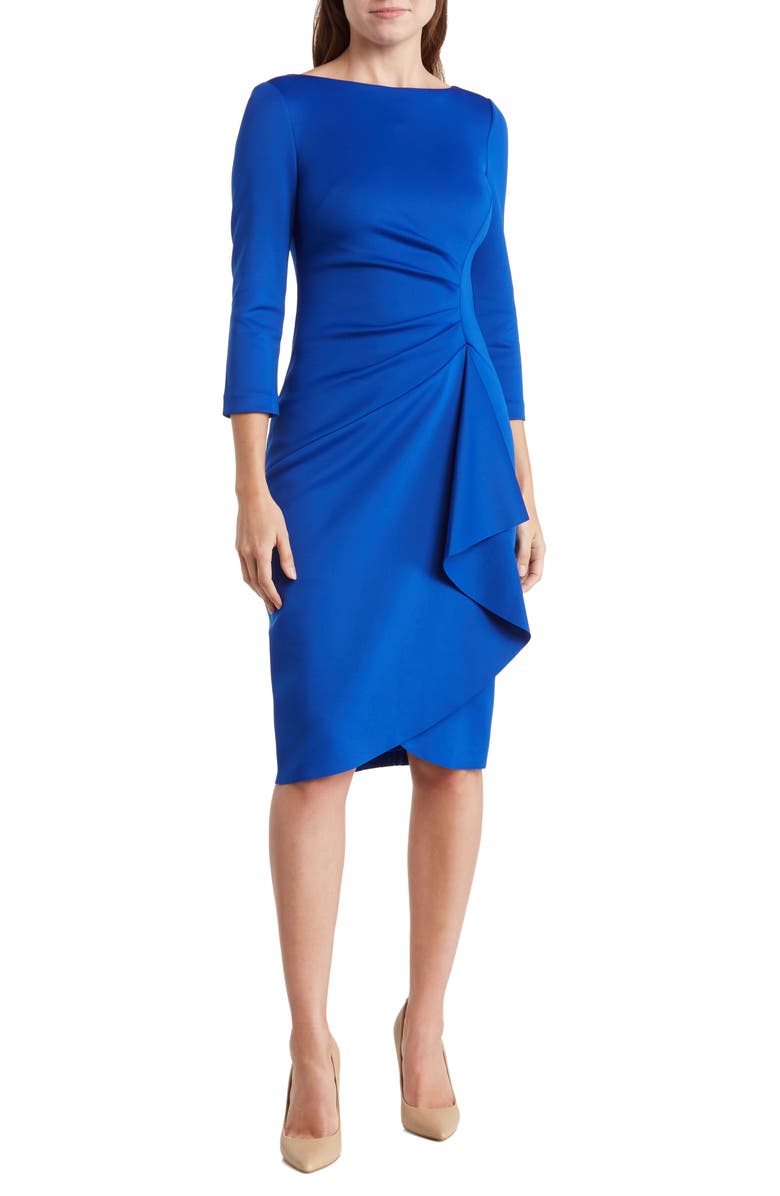 Eliza J Side Ruched Cocktail Dress | Nordstrom