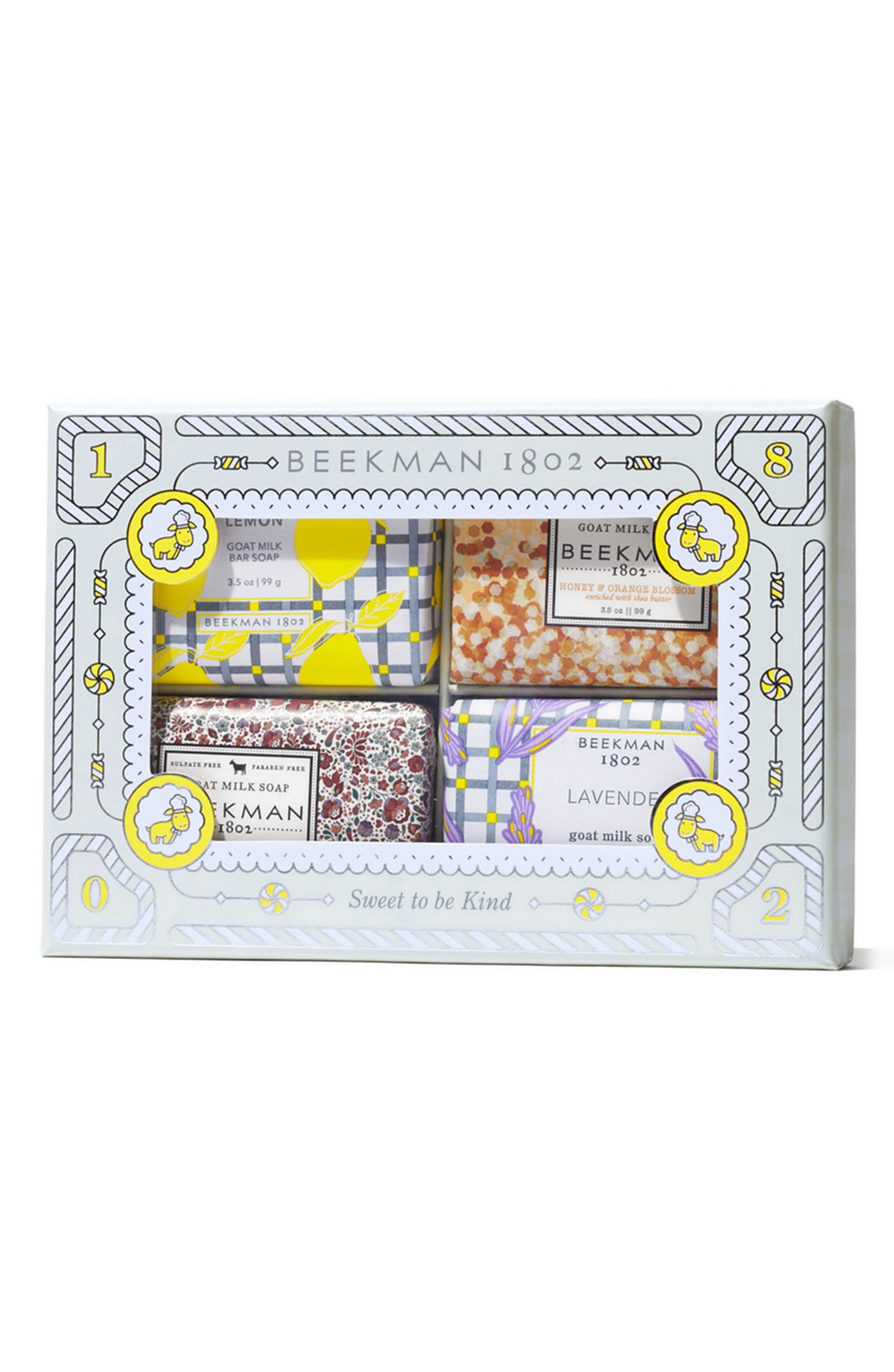 Beekman 1802 Assorted 4-Pack Goat Milk Bar Soaps | Nordstromrack