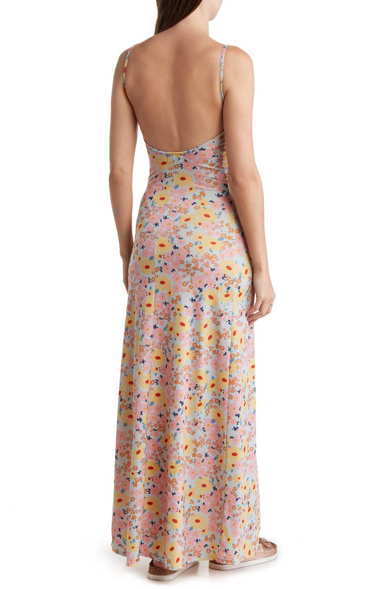 ASOS DESIGN Floral Scoop Back Maxi Dress | Nordstromrack