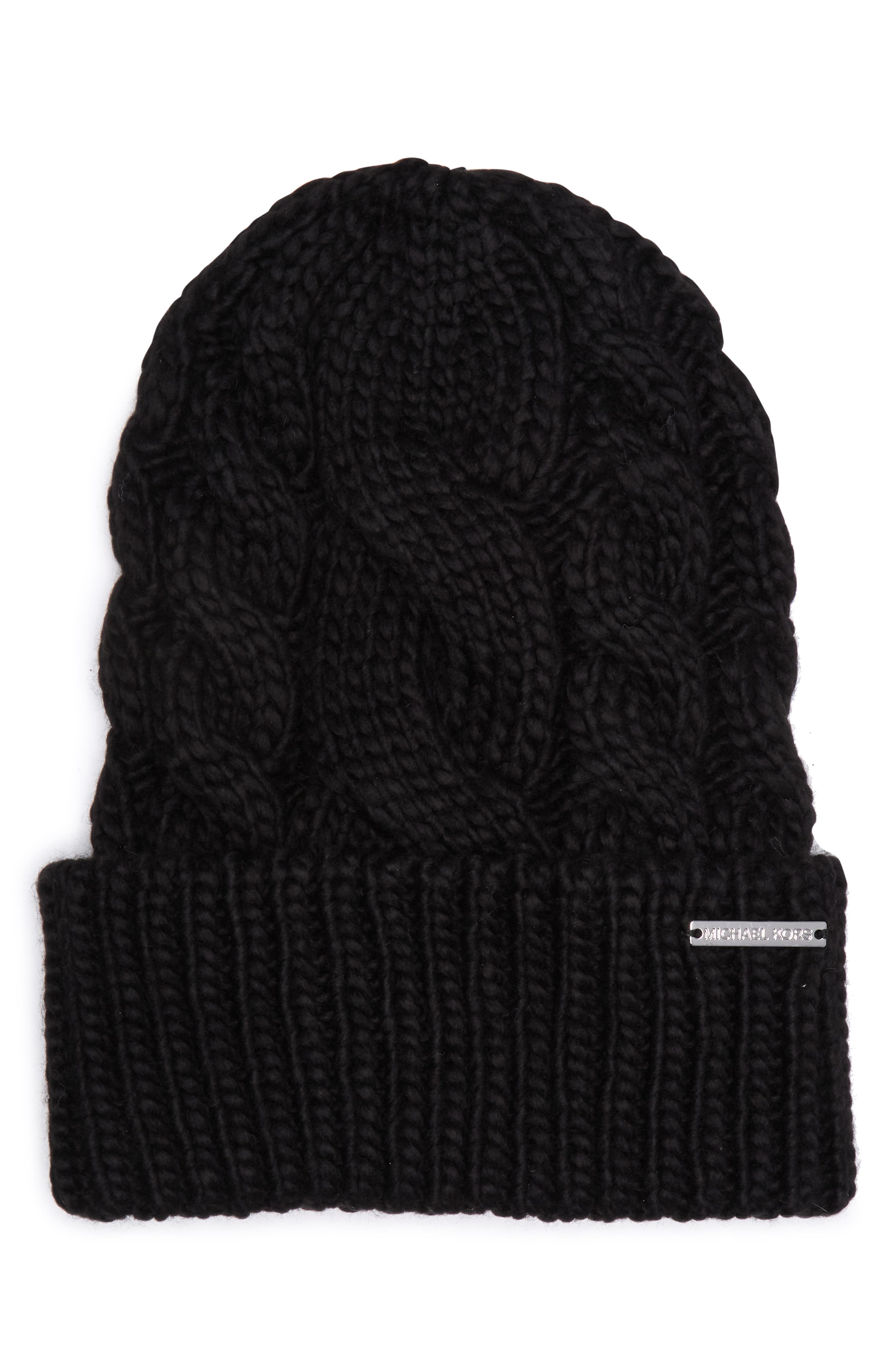 Michael Kors Cuffed Cable Knit Beanie | Nordstromrack