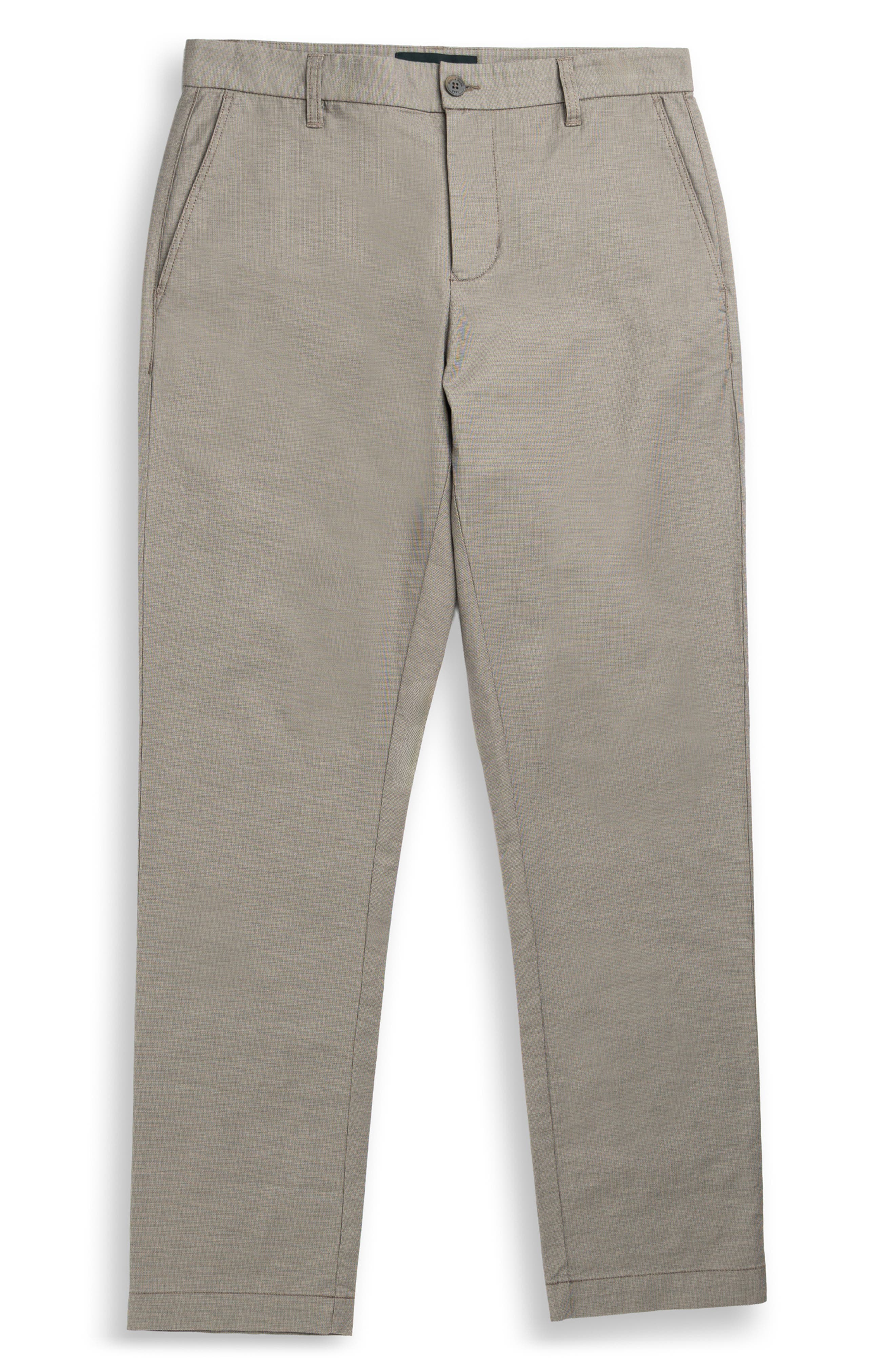 Rodd & Gunn Gunn Flat Front Stretch Cotton Suit Pants | Nordstrom