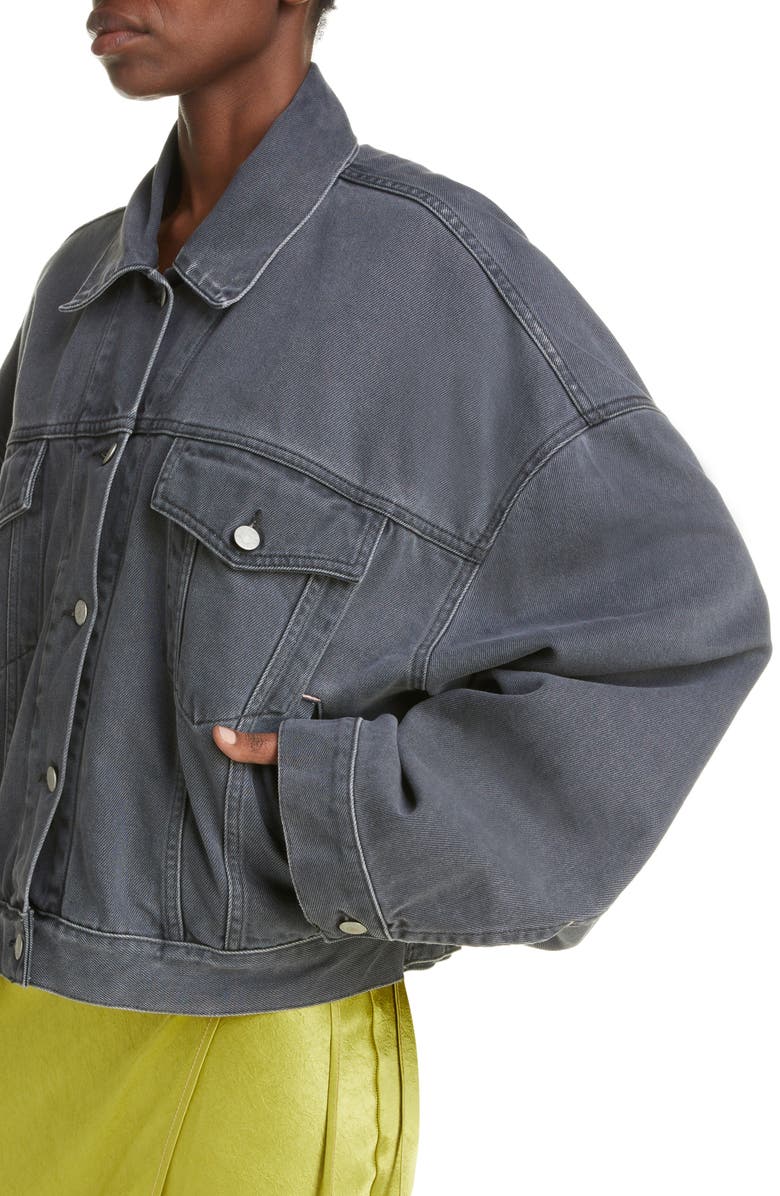 Acne Studios Morris Crop Denim Jacket | Nordstromrack