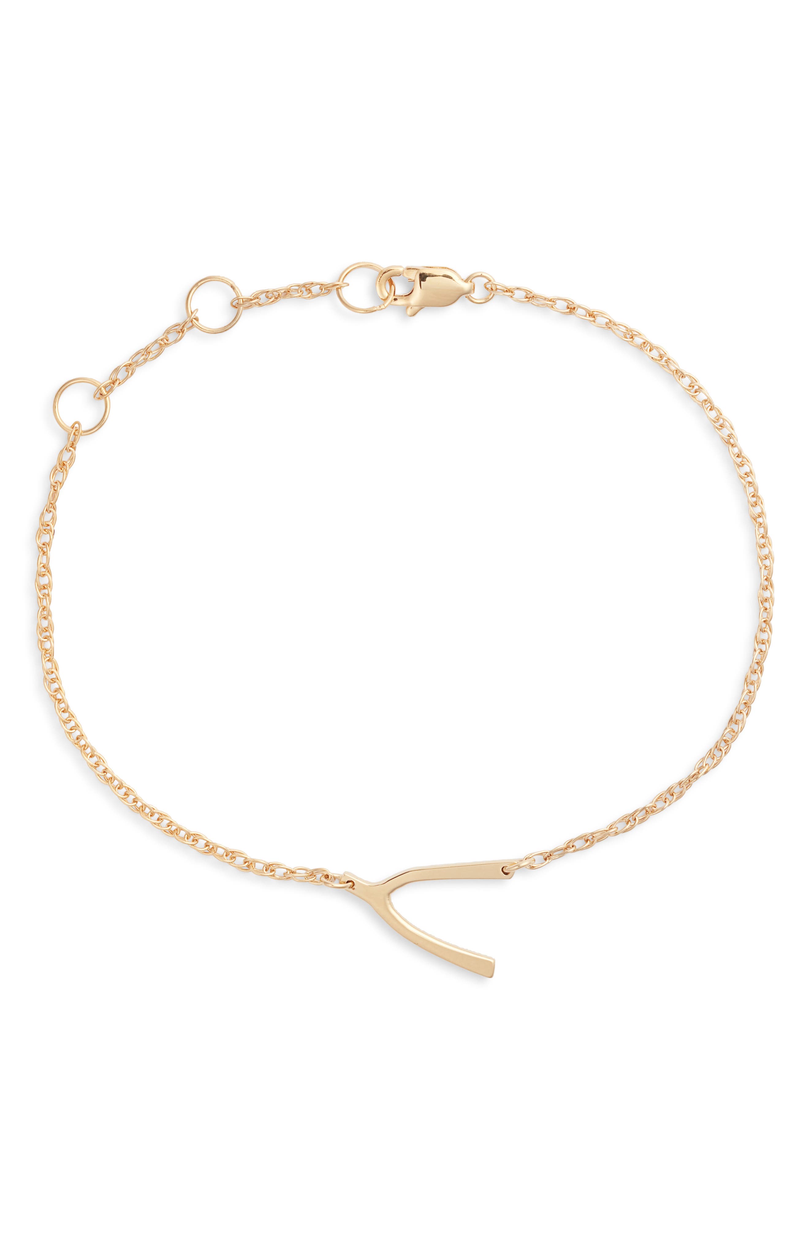 Jennifer Zeuner Lily Wishbone Bracelet | Nordstrom