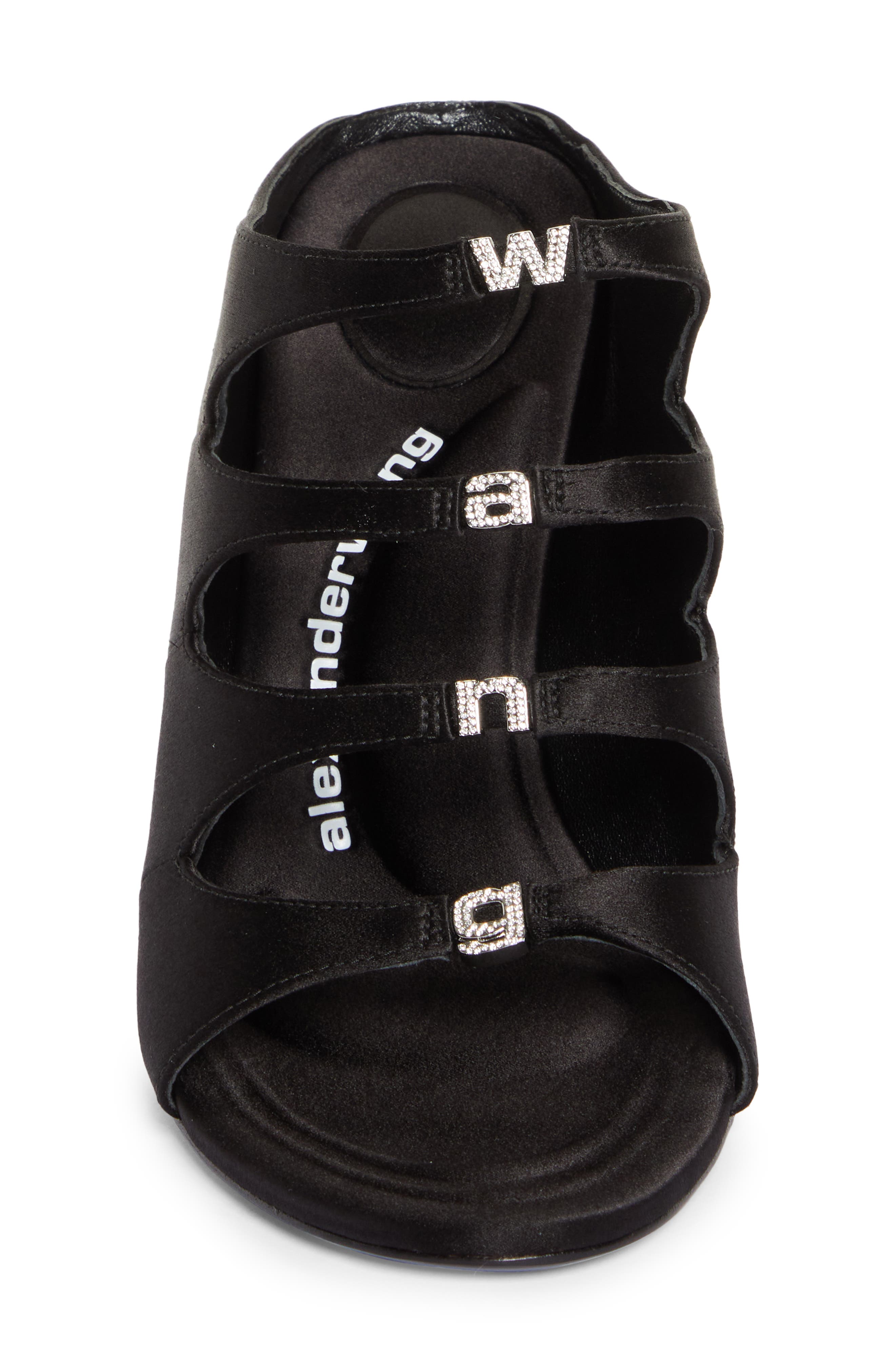 Alexander Wang Lolita Crystal Logo Slide Sandal (Women) | Nordstromrack