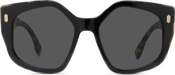 Fendi 'Fendi Bold 55mm Geometric Sunglasses | Nordstrom